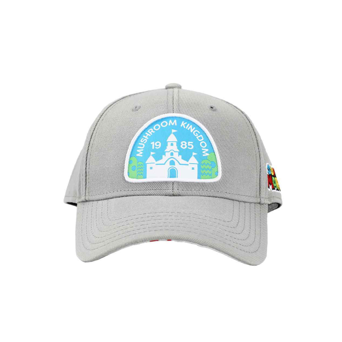 Super Mario Mushroom Kingdom Patch Hat | ChimpLoot.com