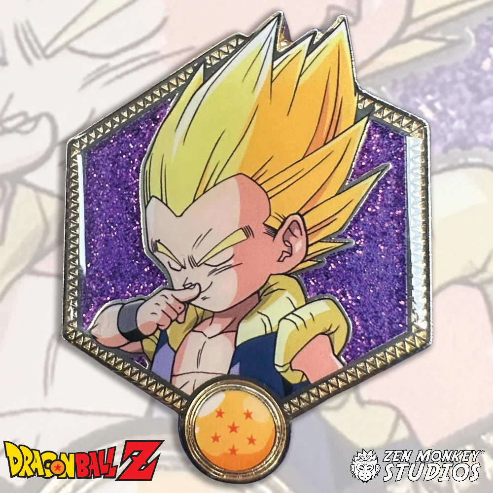 Golden Series 2: Dragon Ball Z Gotenks Pin | ChimpLoot.com